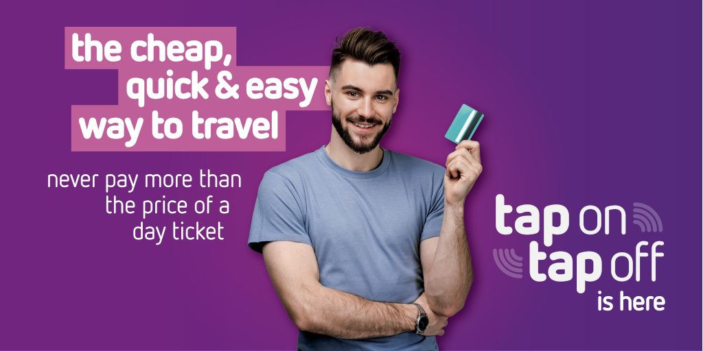 Tap on tap off now on all routes - Thames Valley Buses